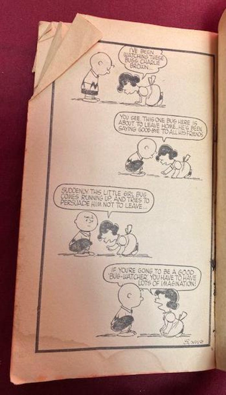 Fun With Peanuts Cartoon Book - Etsy
