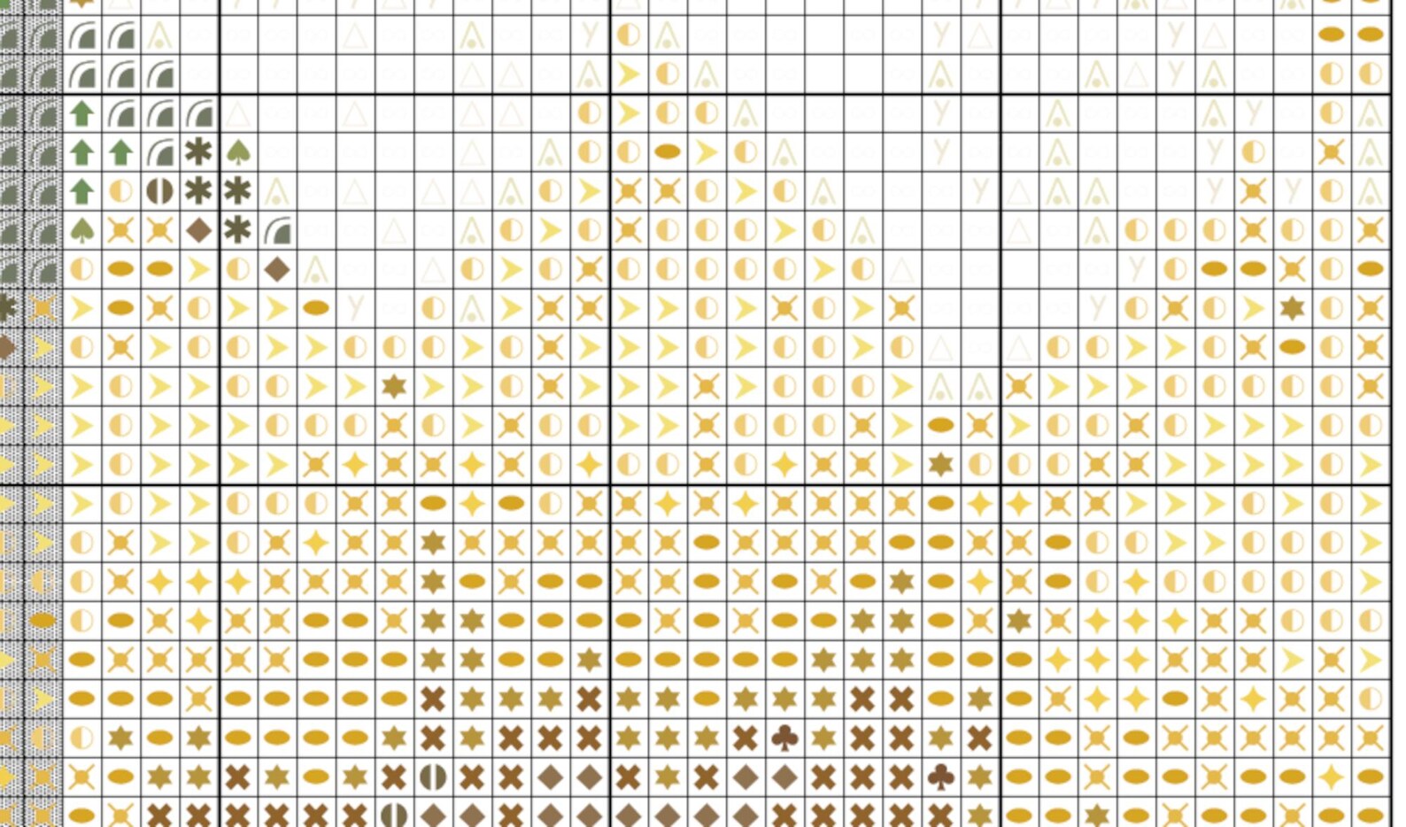 Heraldic Daffodil | Floral Emblem Cross Stitch PDF Pattern - Etsy