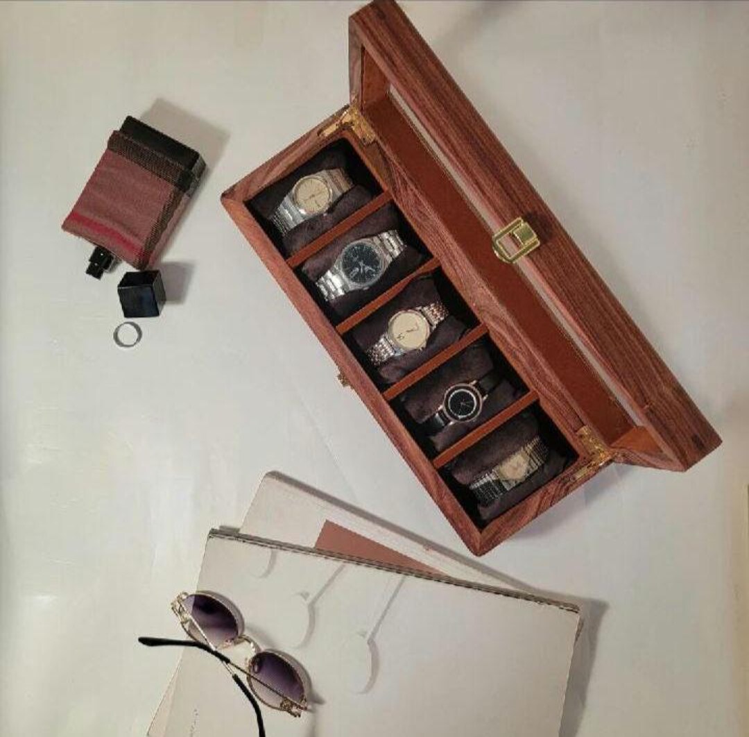 Luxury Wooden Watch Box for Men & Women,multi-compartment Watch ...