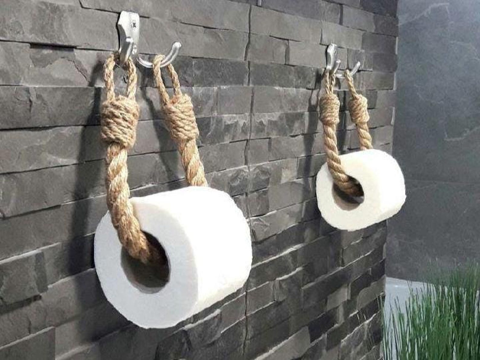 Tissue Paper Hanging Jute Rope for Kitchen and Bathroom - Etsy