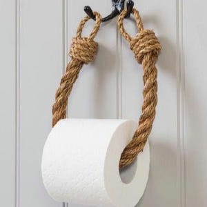 Tissue Paper Hanging Jute Rope for Kitchen and Bathroom - Etsy