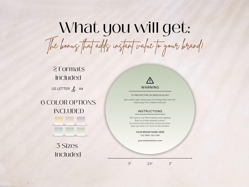 Editable Canva & Printable Stickers, DIY Packaging for Small Businesses ...