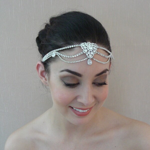 Teardrop Headpiece - Etsy