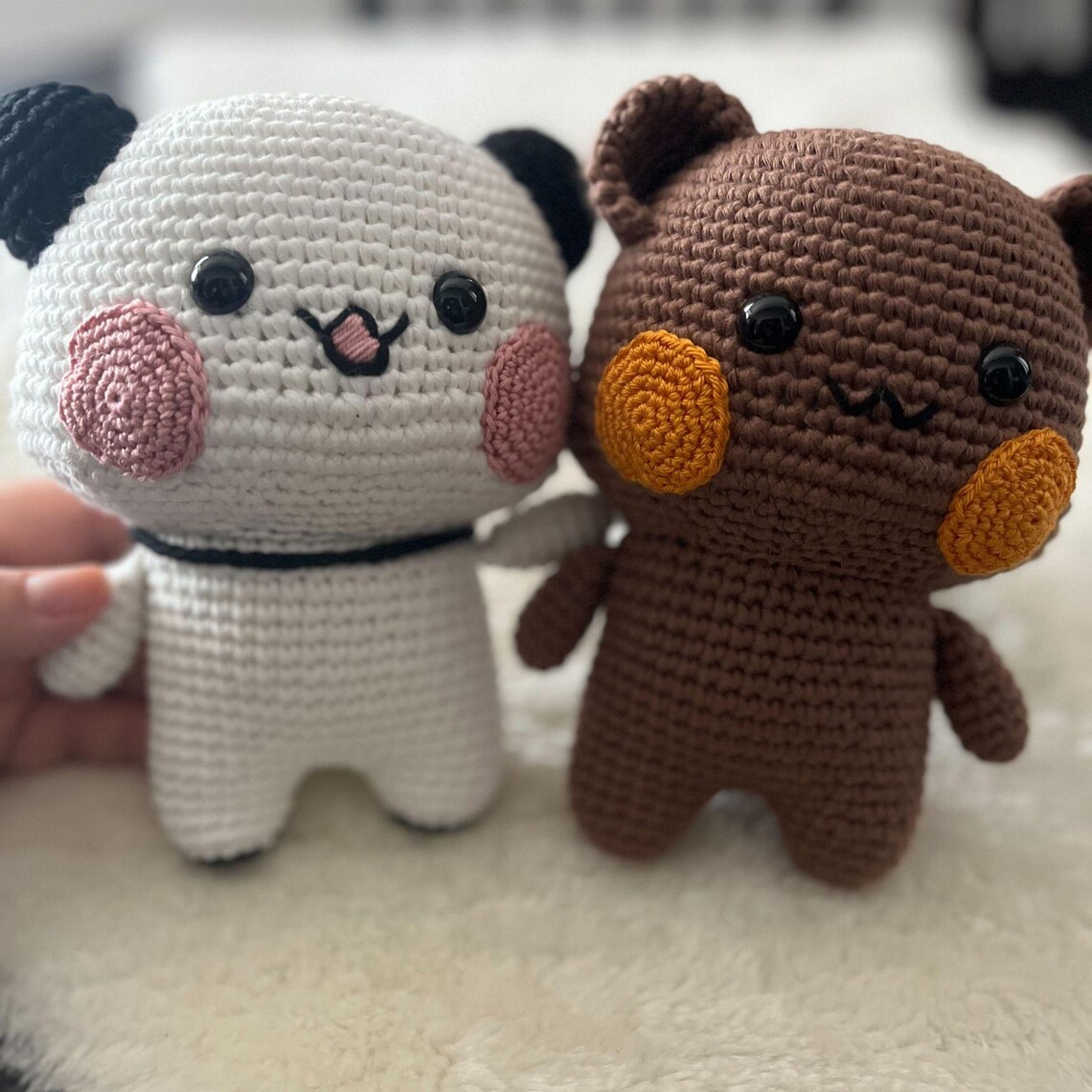 Bubu and Dudu Crochet Patterns, Crochet Bears - Etsy