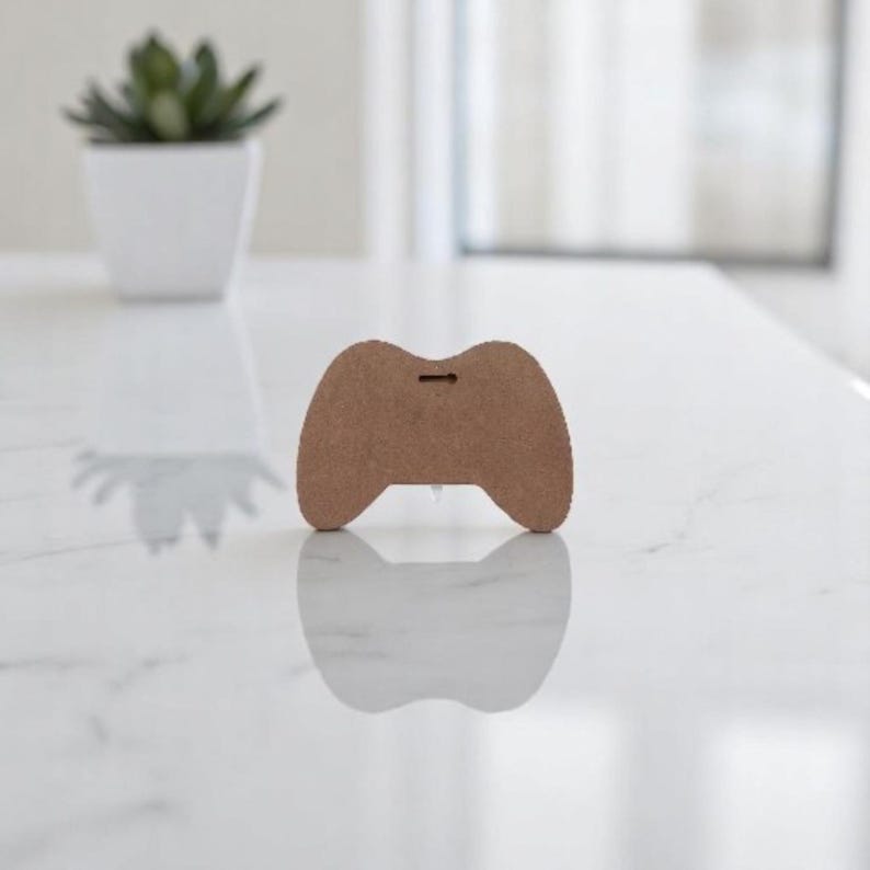 Blue Gaming Controller Wood Wall Hook Wall Mounted Hooks Solid ...