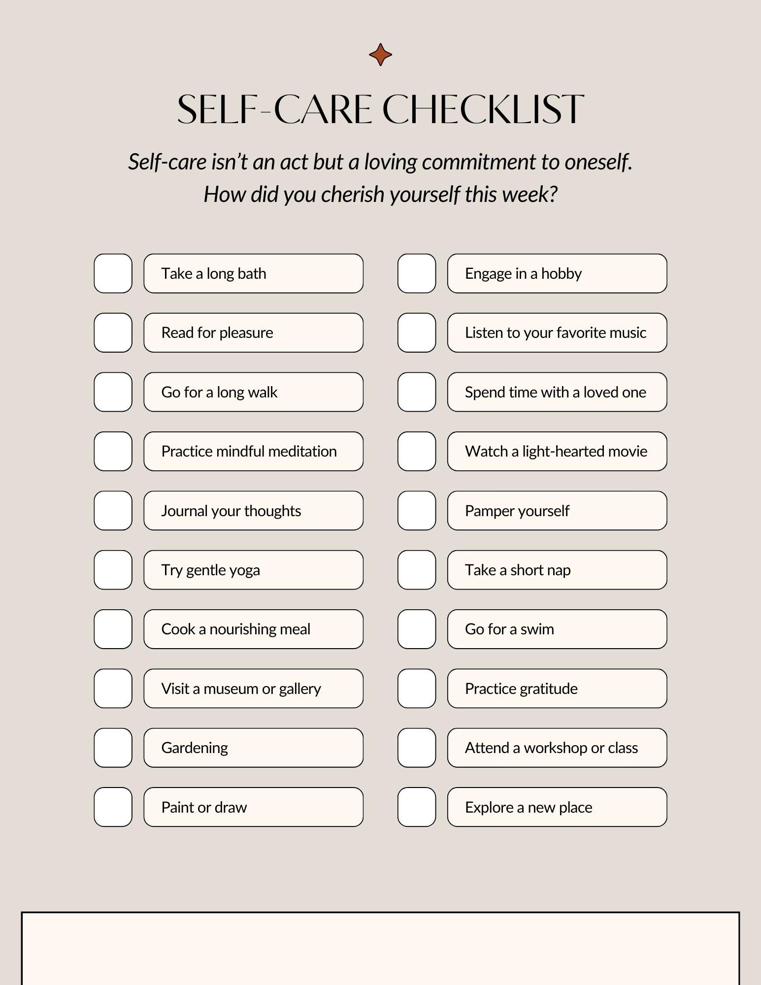 Self-care Toolkit Printable Bundle | Mental Health & Wellness Planner ...