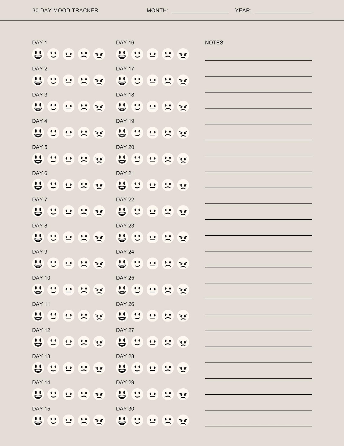 Self-care Toolkit Printable Bundle | Mental Health & Wellness Planner ...