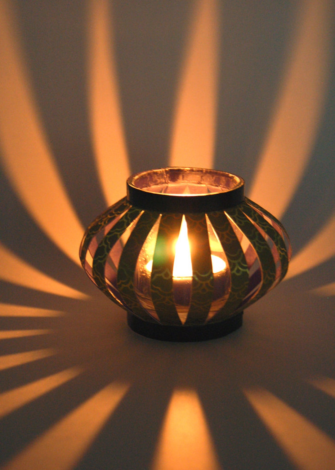 Craft Project! Paper Lantern Digital Tutorial for Tealights and Votives ...
