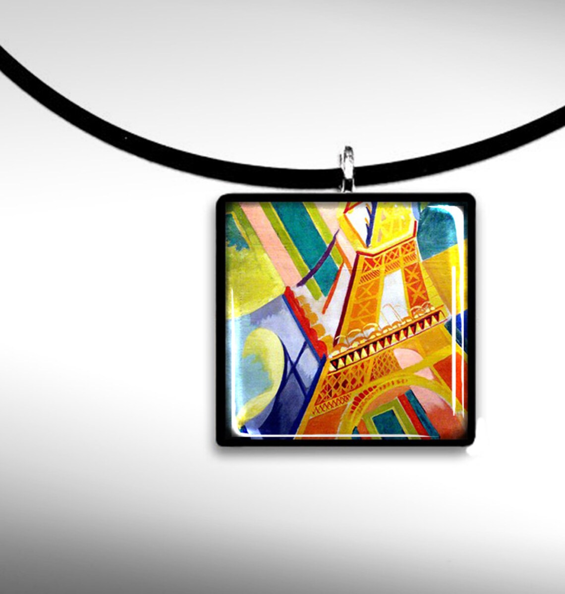 Digital Printable Abstract Art 1 Inch Square Pendant Size | Etsy