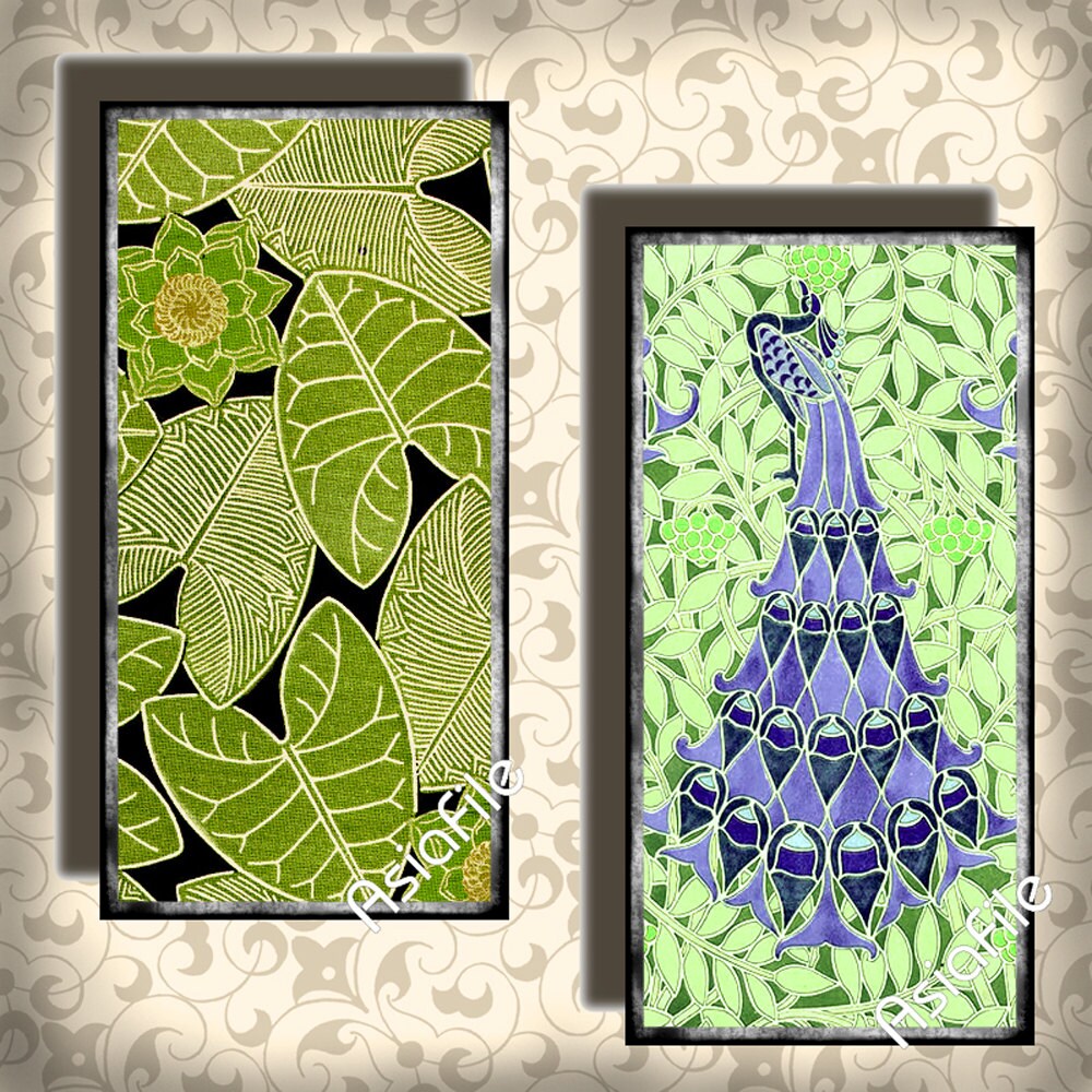 DIGITAL Printable Sheet Digital Art 1 X 2 Download Art | Etsy