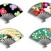 Digital Printable Japanese Fans Images, Digital Art, Asian Art ...