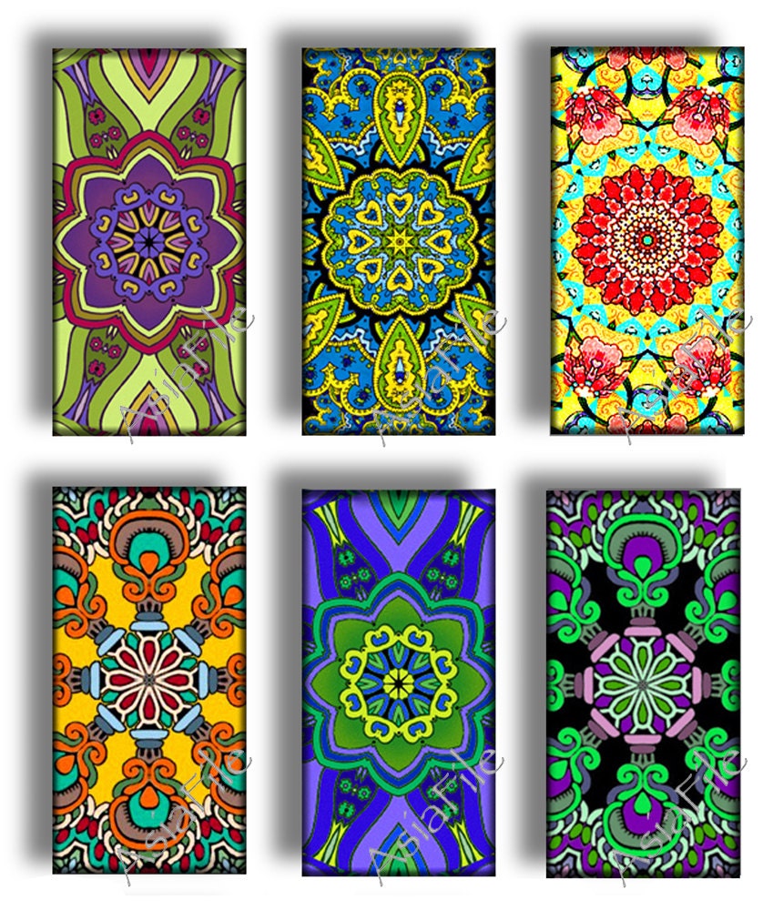 Printable 1X2 Inch Digital Printable Images 24 Different | Etsy