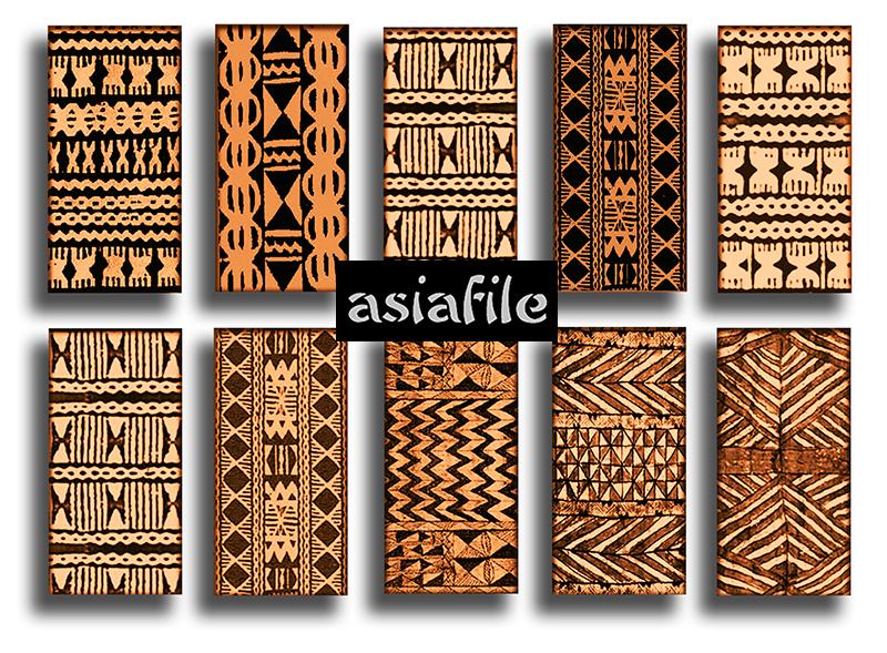 TAPA Printable Digital 1X2 Inch Digital Art, Hawaii, Clip Art, Domino ...