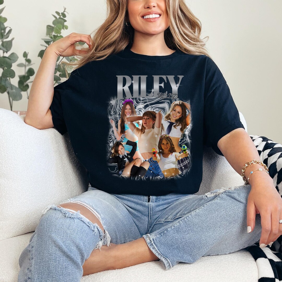 Riley Reid Tshirt, Riley Reid Adult Movie Actress Bootleg Shirt, Riley ...