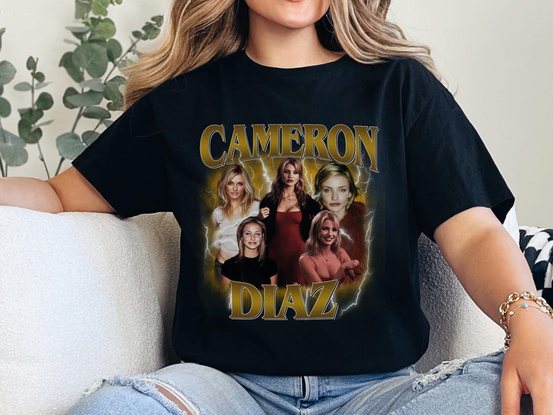 Cameron Diaz Bootleg Tshirt, Cameron Diaz Bootleg Shirt, Cameron Diaz ...