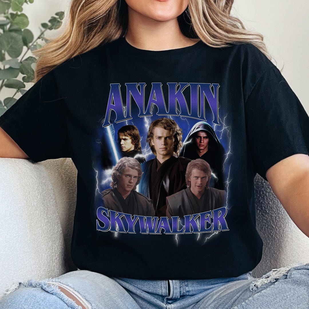 Anakin Skywalker Bootleg Tshirt, Star Wars Bootleg Shirt, Darth Vader ...