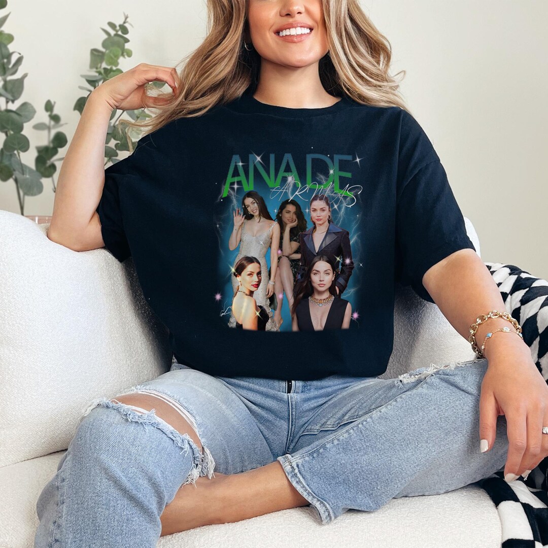 Ana De Armas Tshirt, Ana De Armas Bootleg Shirt, Ana De Armas ...