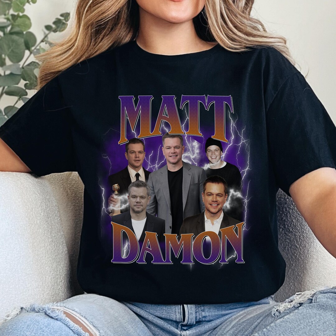 Matt Damon Bootleg Tshirt, Matt Damon Bootleg Shirt, Matt Damon Bootleg ...
