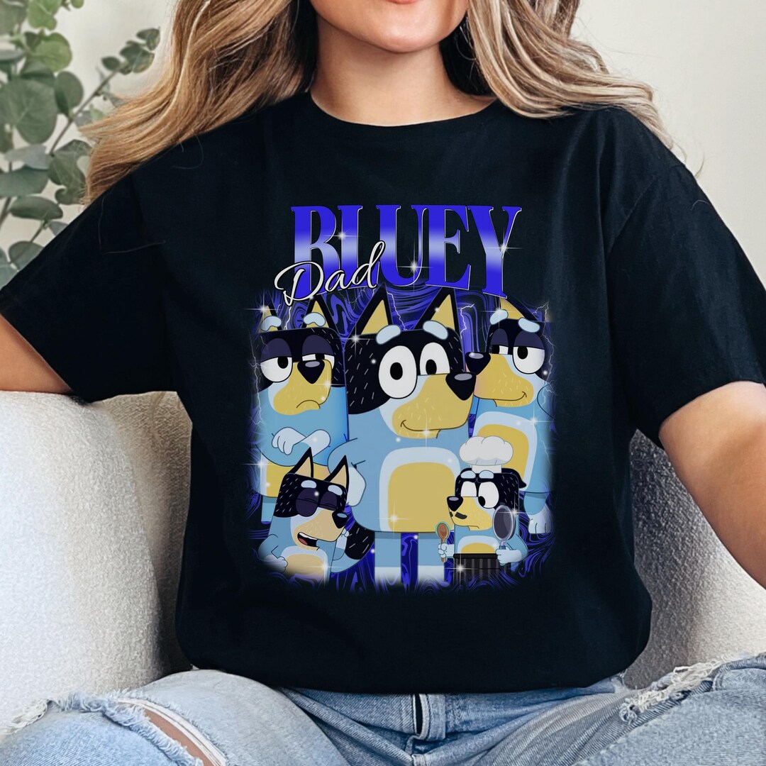 Bluey Tshirt, Bluey Bootleg Shirt, Bluey Sweatshirt, Bluey Fan Hoodie ...