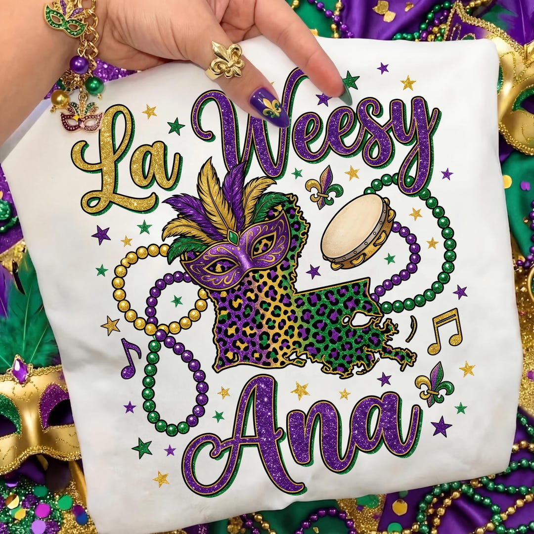 La Weezy Ana Mardi Gras Png | Louisiana Map Design | Laweezyana Png ...