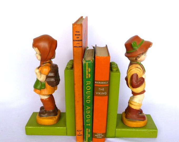 Repurposed HEIDI & PETER BOOKENDS - Etsy