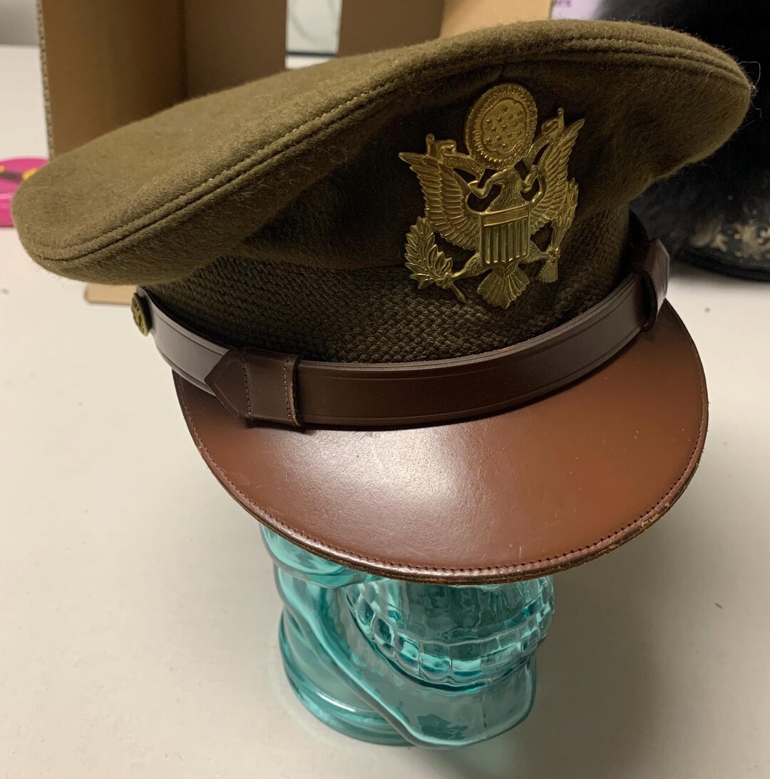 WWII Era US Army Officer’s Crusher Cap - Etsy