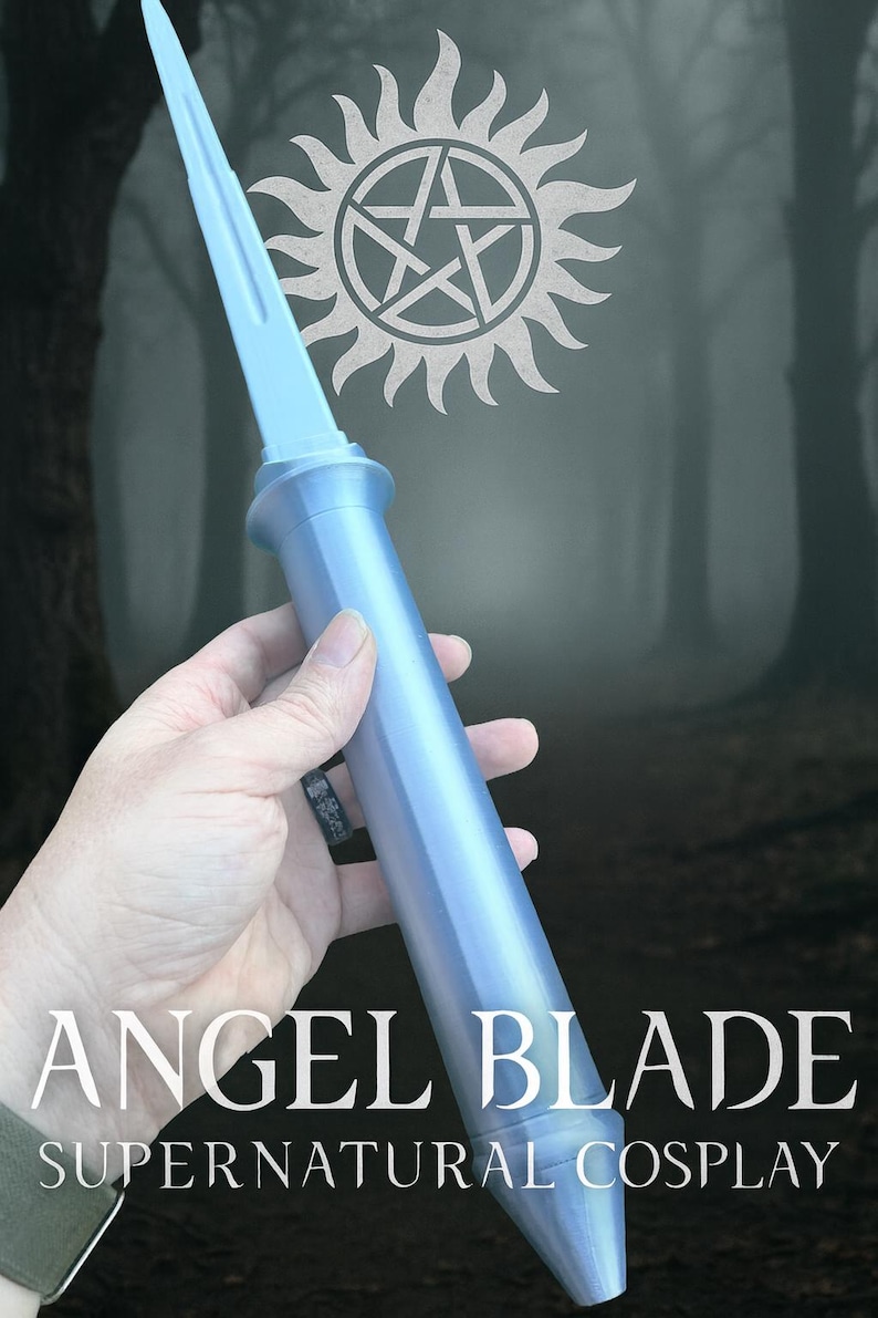 Supernatural Angel Blade: 3D Printed Cosplay Prop - Etsy