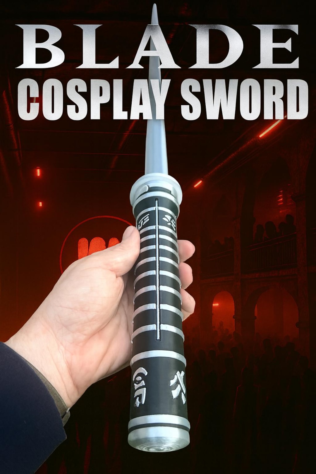 3D Printed Collapsible Blade Sword: Cosplay Prop Replica - Etsy