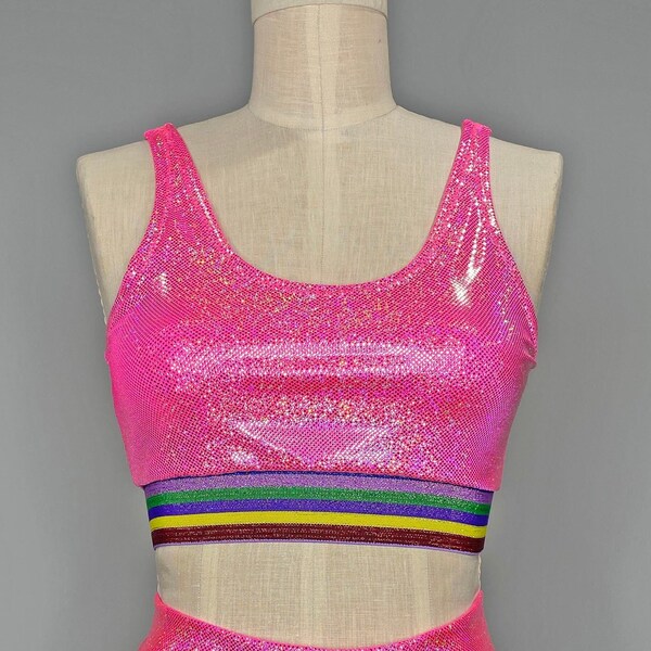 Pink Rave Bra - Etsy