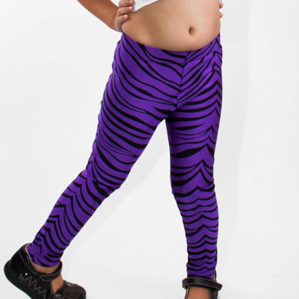 Purple Leggings Etsy