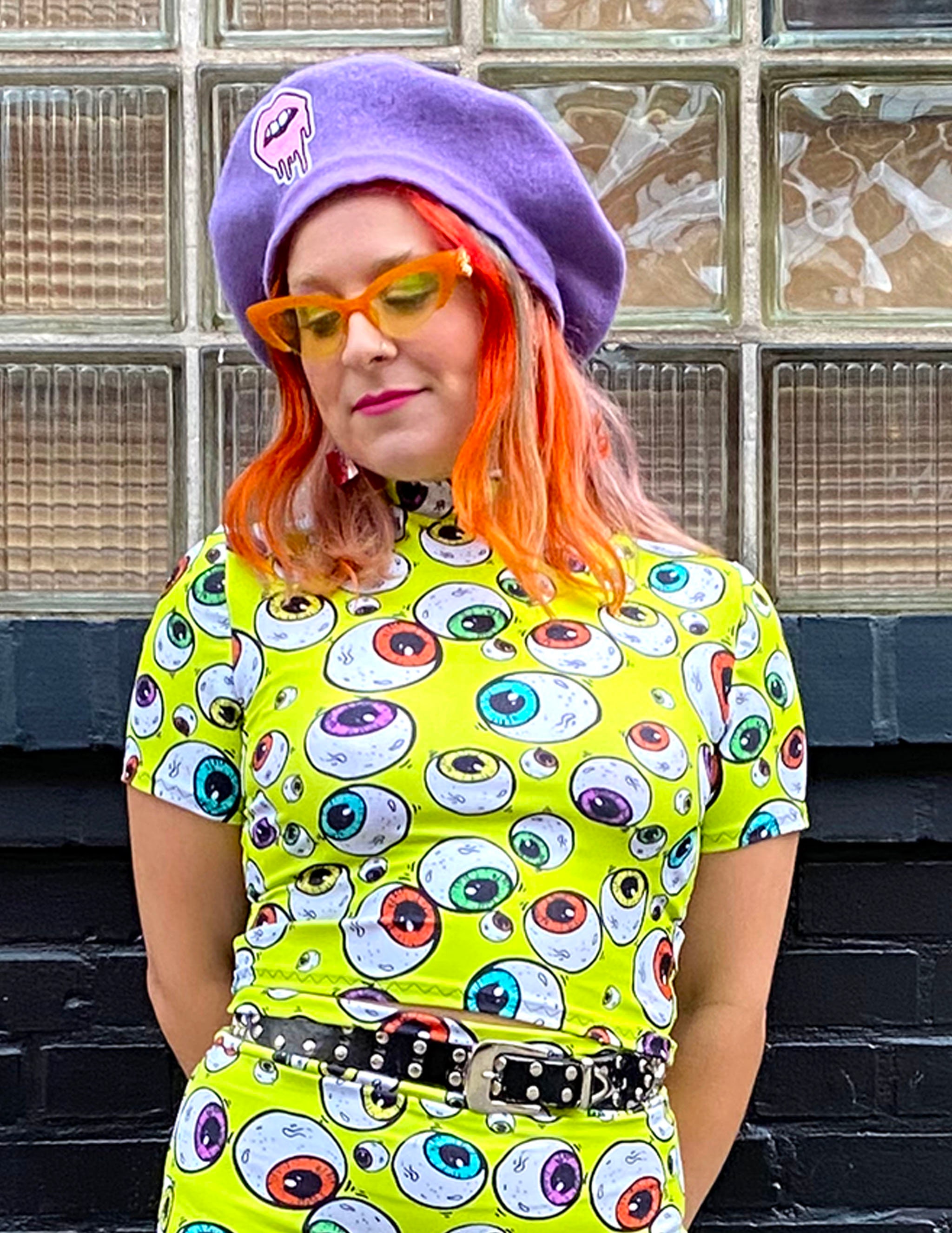 Eyeball Creepy Top, Spooky Top, Horror Eyeball Top, Witchy Crop Top ...