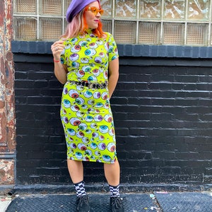 Eyeball Creepy Top, Spooky Top, Horror Eyeball Top, Witchy Crop Top ...