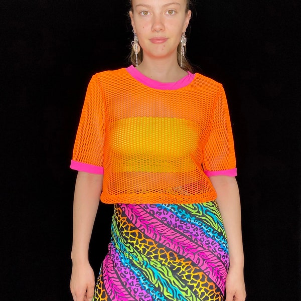 Sheer Crop Top - Etsy