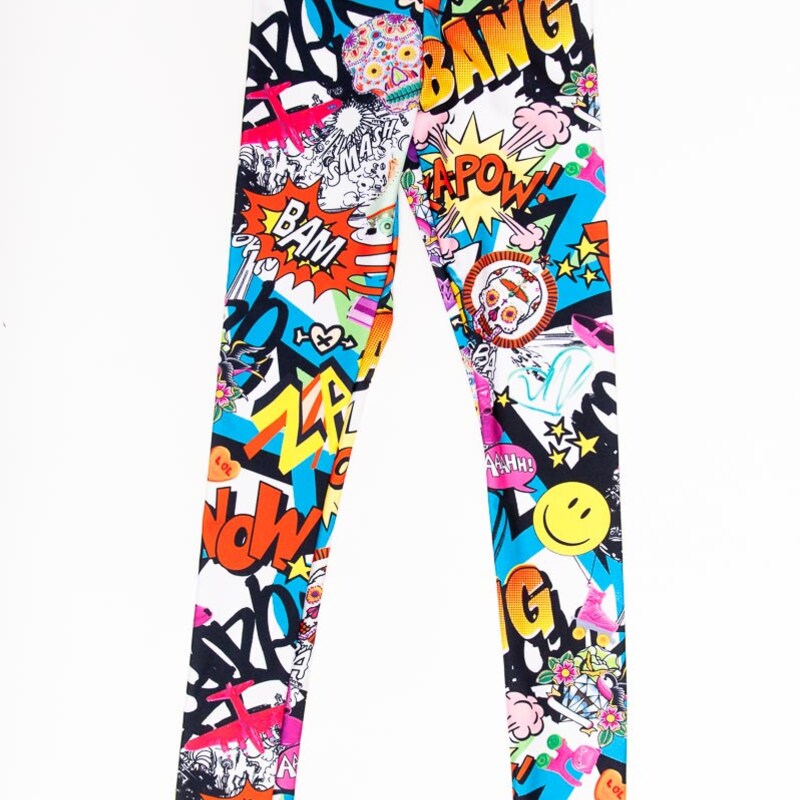 Comic Leggings - Etsy