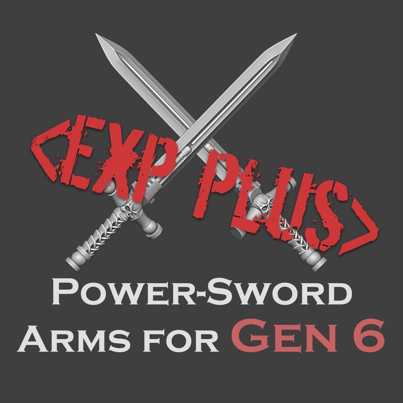Gen 6 - Powered Sword Arms 2.0 - Etsy