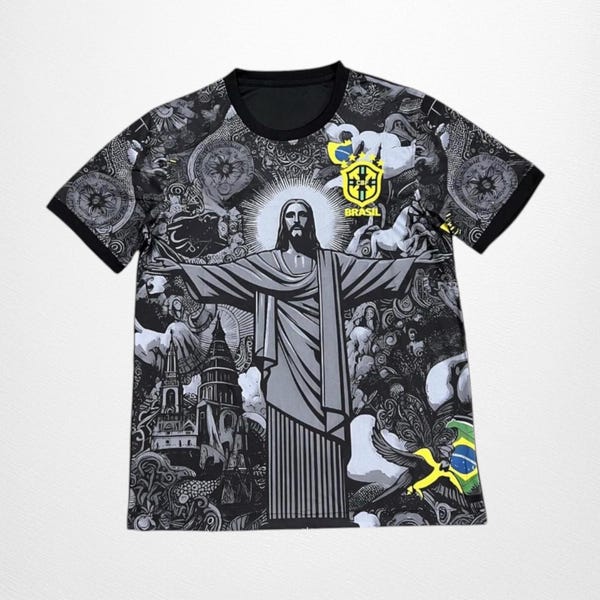 Brasilien Trikot Mit Jesus