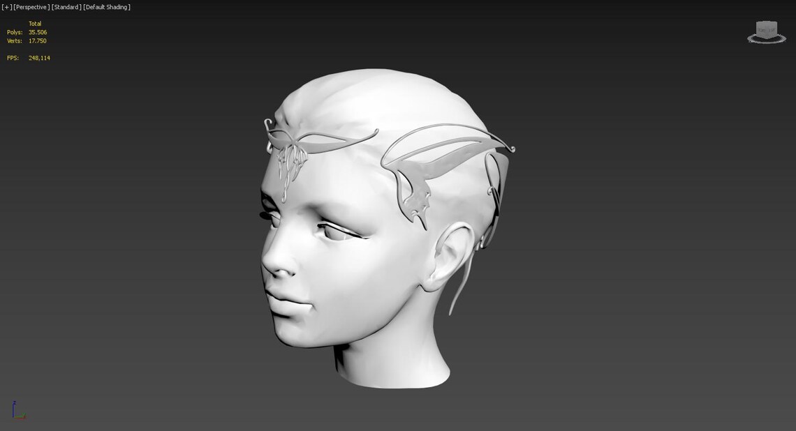 Arwen Crown Headpiece 3D Printable Model - Etsy