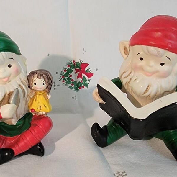 Homco Elves - Etsy