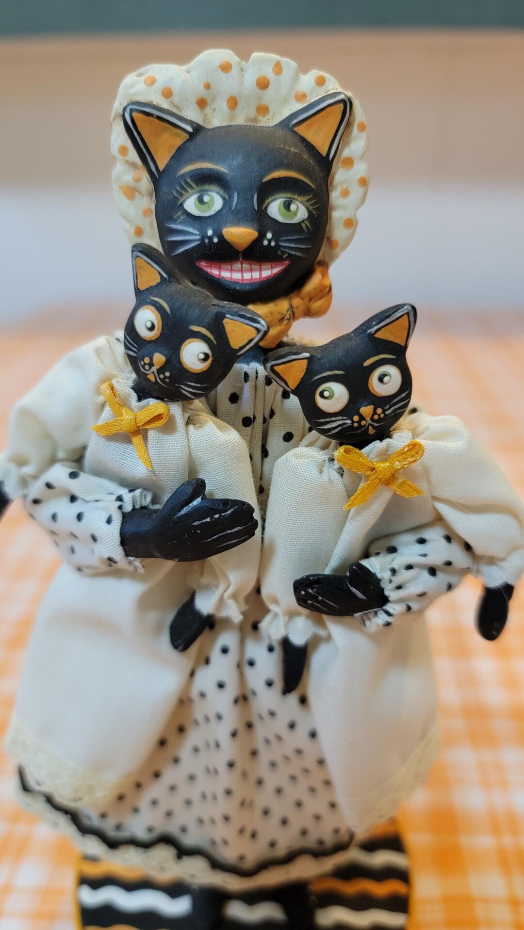 Vintage Bethany Lowe Halloween Nanny Cat Rare Hard to Find! - Etsy