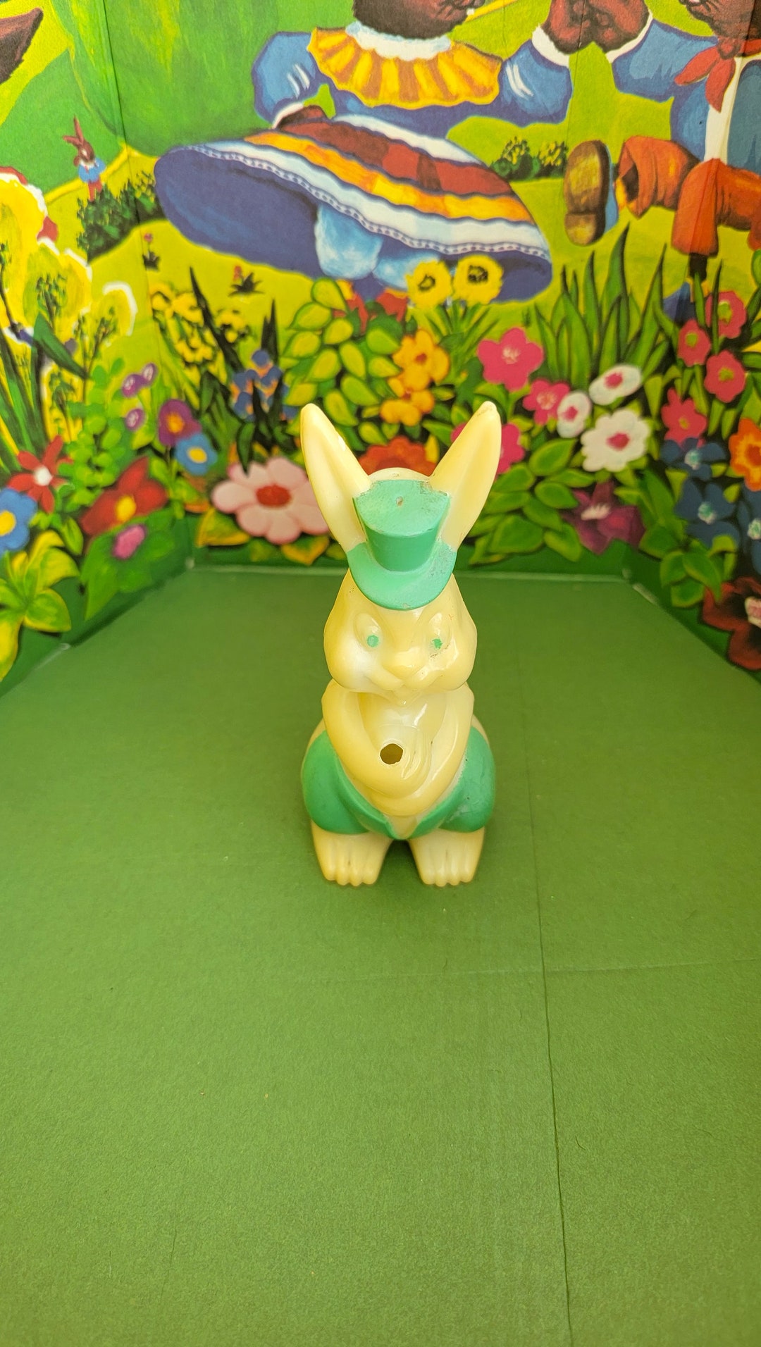 Vintage Rosen Plastic Easter Bunny Candy Container - Etsy