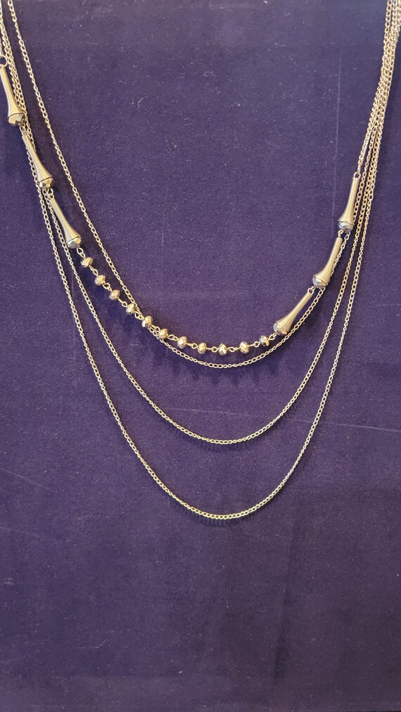 elegant vintage multi chain - Gem