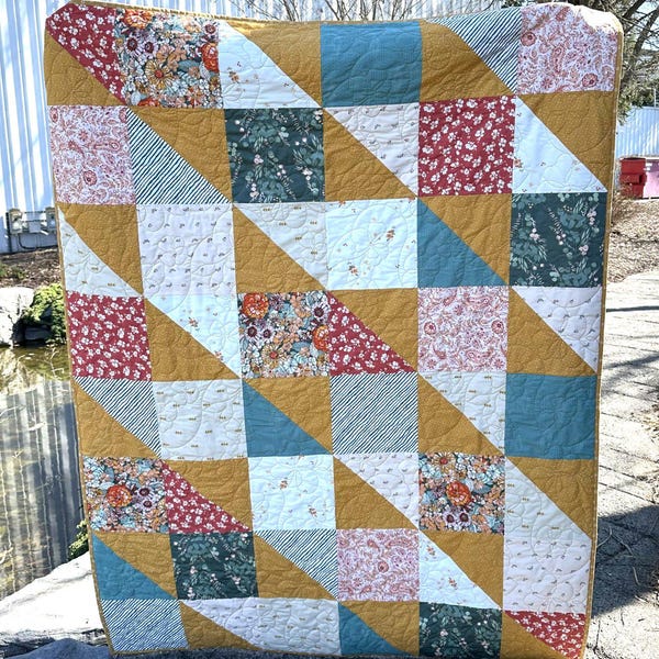 Scandinavian Quilt - Etsy