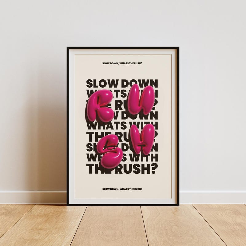The Slow Rush - Etsy
