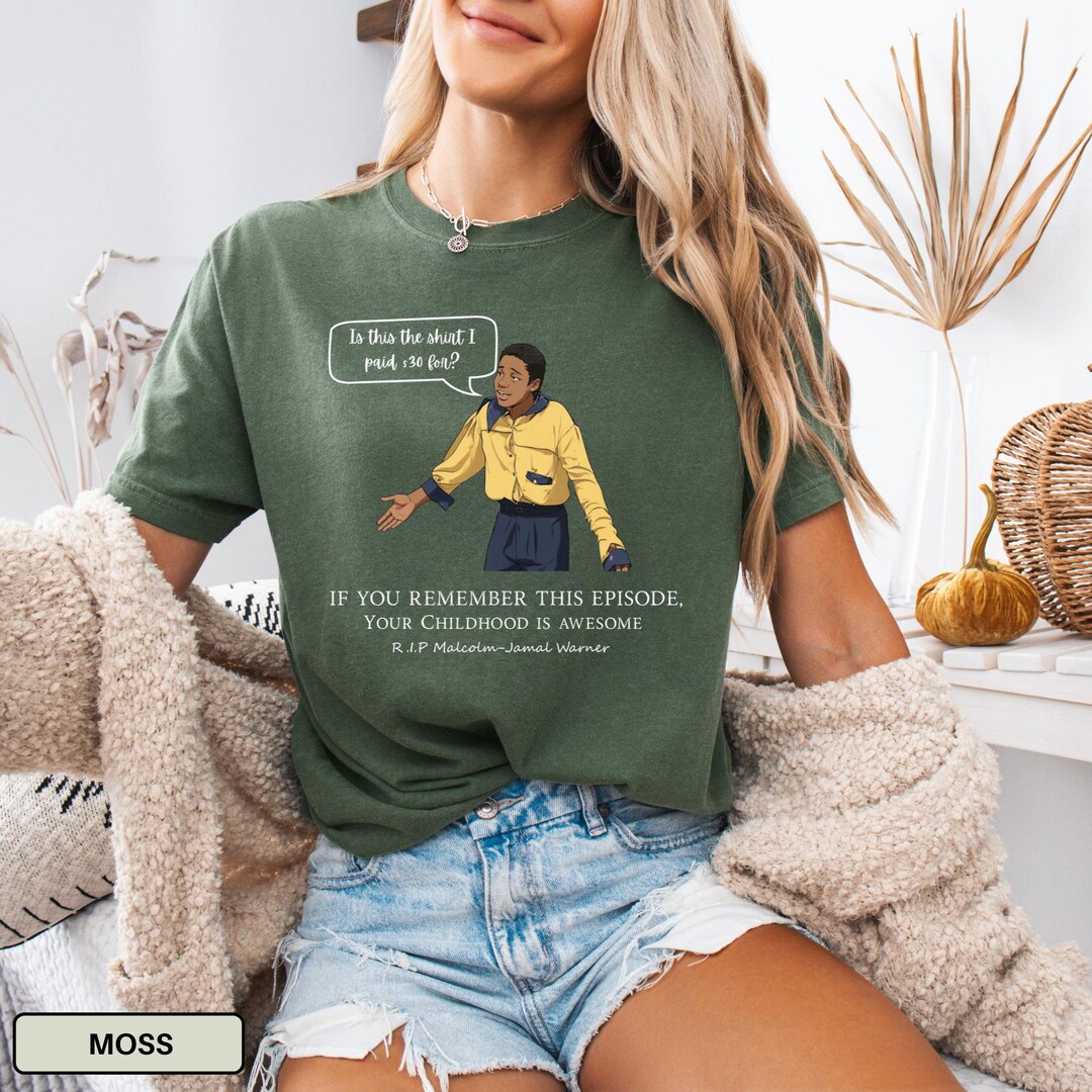 Malcolm-jamal Warner Tribute Tee, Theo Huxtable Shirt, 80s Cosby Show ...