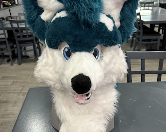 Dusk the Deer- Fursuit Head - Etsy