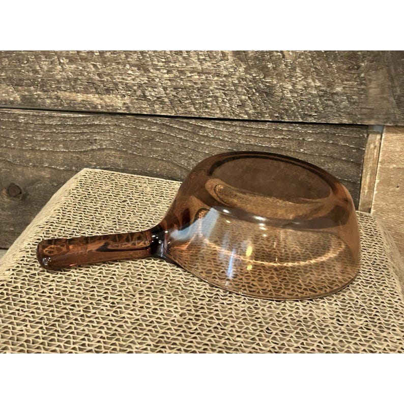 Vintage Amber Corningware Visionware Saucepans .5L - Etsy