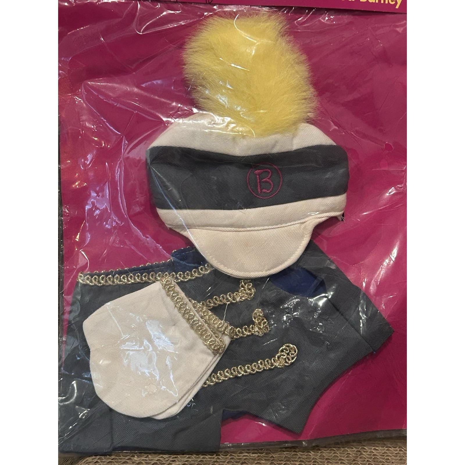 Vintage BARNEY WEAR 14" Plush Drum Major Collection Outfit NOS 1993 - Etsy