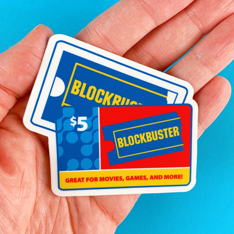 Blockbuster Membership Card - Etsy
