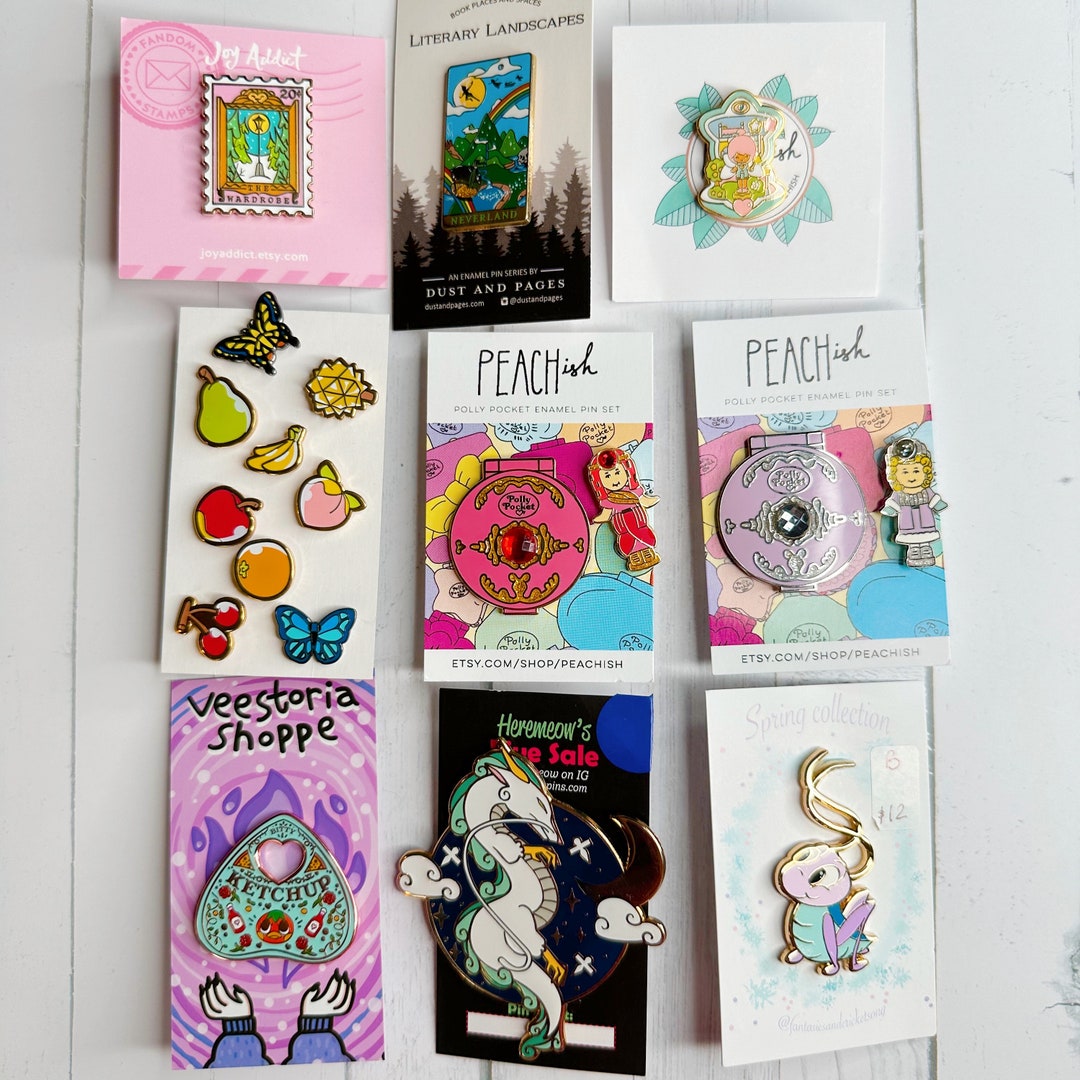 Enamel Pin Collection Sale Nostalgia and More - Etsy