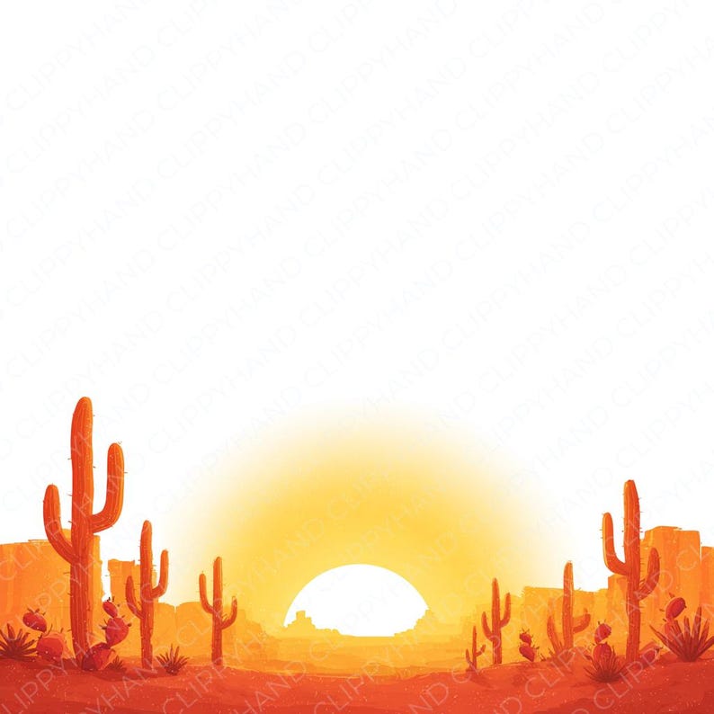 Sunset Clip Art PNG, Sunset No Background, Sunset Transparent ...